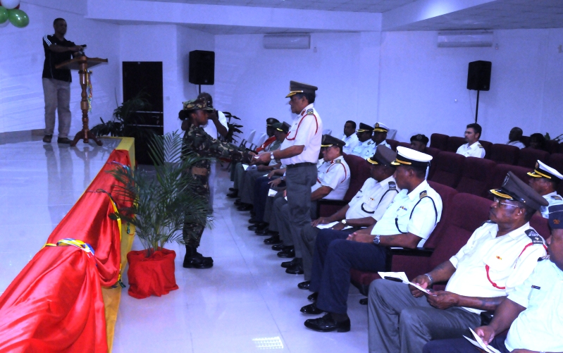 SPDF welcomes last batch of recruits for the year -Archive -Seychelles ...