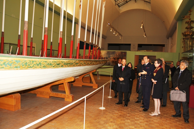 Visite officielle du Président James Michel à Paris -Archive ...