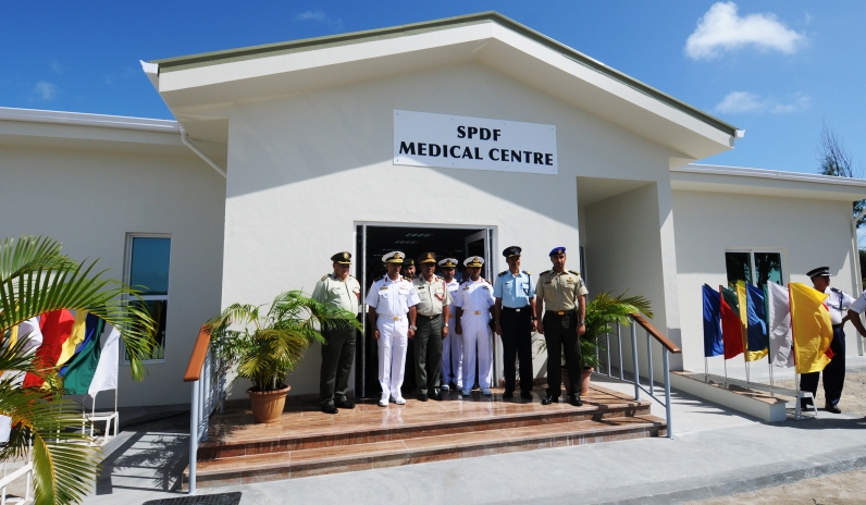 SPDF gets new clinic and barrack -Archive -Seychelles Nation