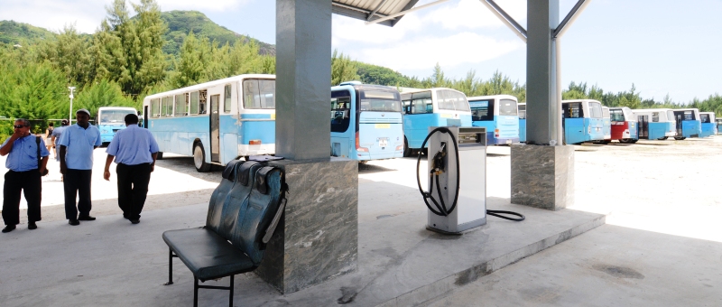 SPTC officially opens new bus depot on Ile du Port -Archive -Seychelles ...