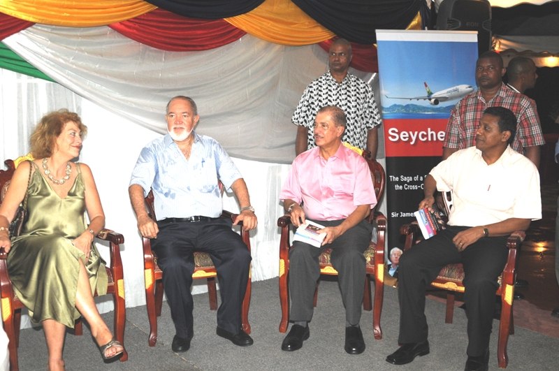 Sir James Mancham launches new book -Archive -Seychelles Nation