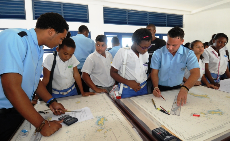 Maritime school hosts open day - Students learn about career options in ...