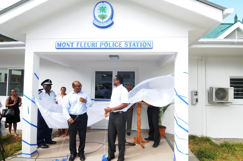 Renovated Mont Fleuri police station reopens -Archive -Seychelles Nation