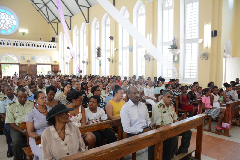Messe d’actions de grâce des Forces de Défense des Seychelles ...