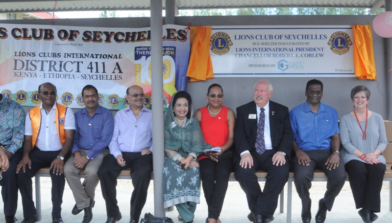 New bus shelter at Perseverance inaugurated -Archive -Seychelles Nation