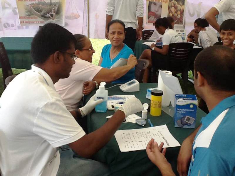 Dr Enoch promoting good health and well-being -Archive -Seychelles Nation