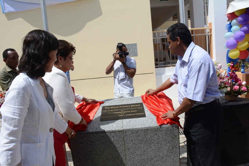 New Glacis primary school inaugurated -Archive -Seychelles Nation