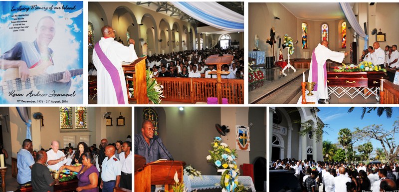 Big crowd bids farewell to late Seychellois musician Keren Jeannevol ...
