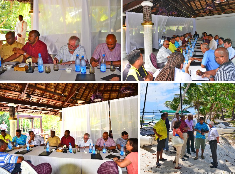 VP and minister meet tourism business operators on Praslin -Archive ...