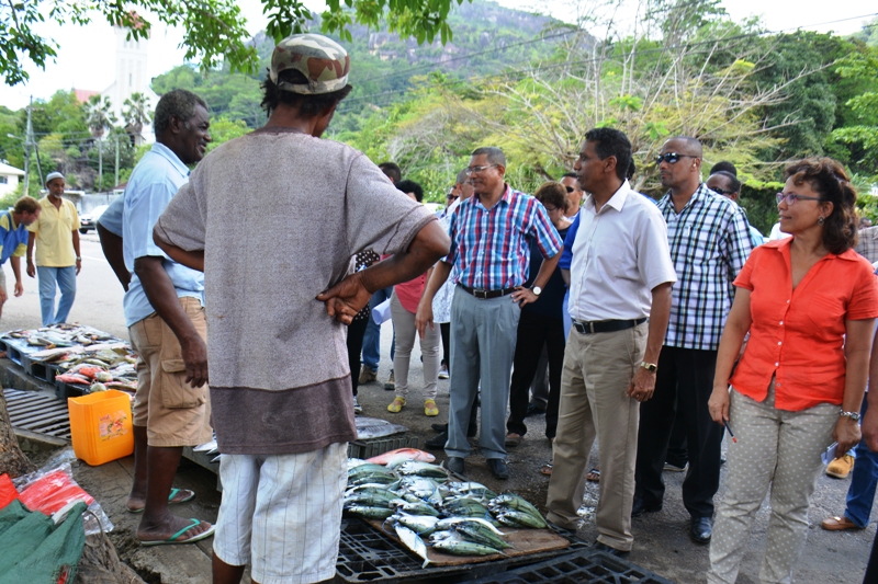Visit to Cascade and Pointe Larue districts -Archive -Seychelles Nation