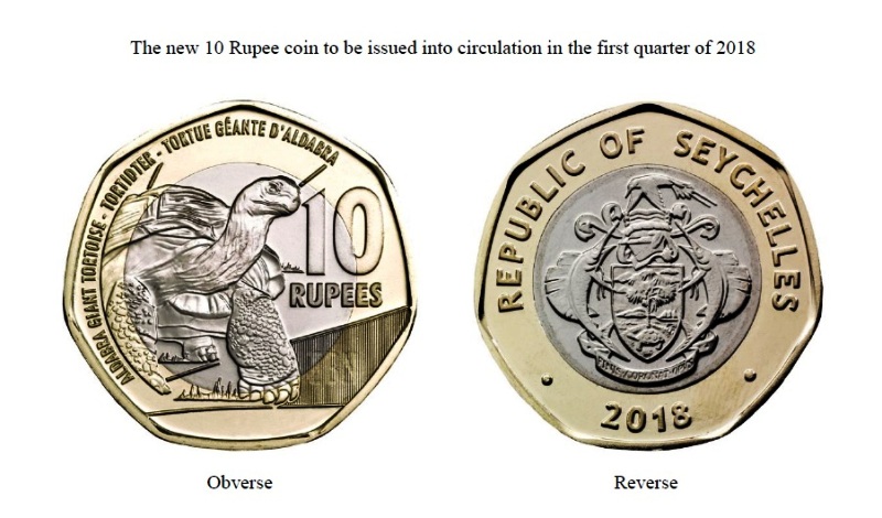 New R10 coin to replace current one -Archive -Seychelles Nation