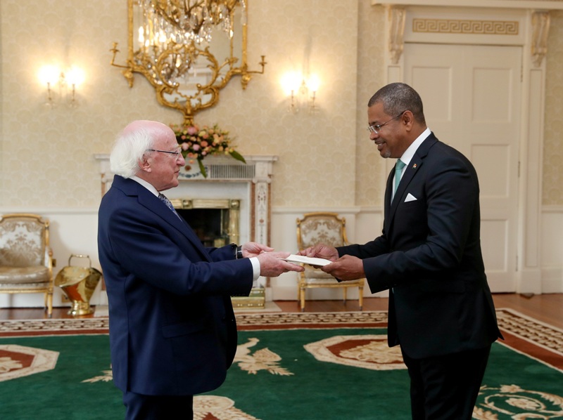 New Seychelles ambassador to Ireland accredited -Archive -Seychelles Nation