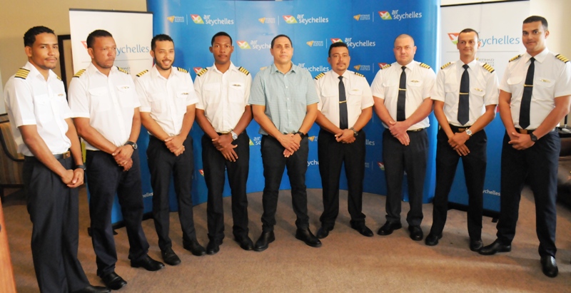 Air Seychelles - Eight Seychellois pilots promoted to captains -Archive ...