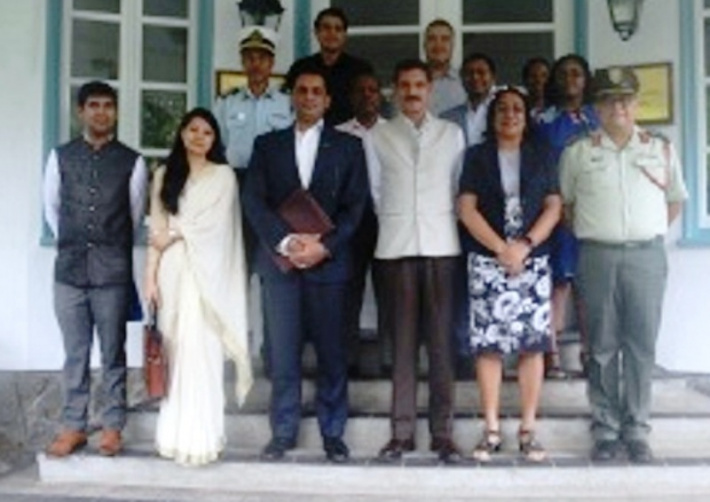 Indian joint secretary pays courtesy call on foreign affairs PS Confait ...