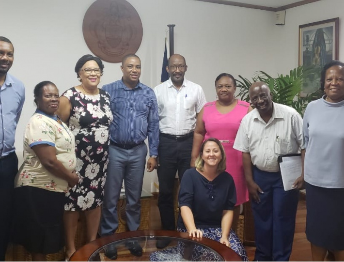 VP Meriton and Ceps hold second bi-annual meeting for 2020 -Seychelles ...