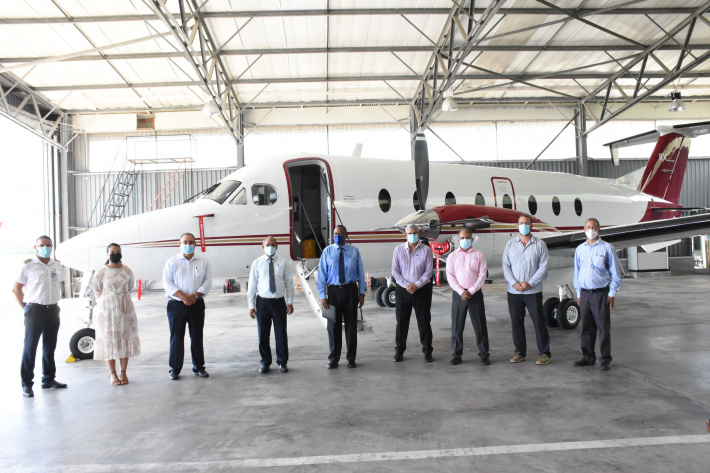 IDC adds new 19-seater Beechcraft to fleet of airplanes -Seychelles Nation