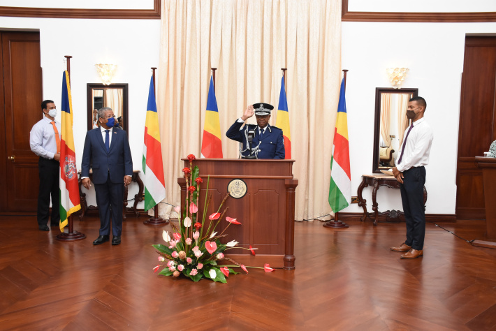 New Commissioner of Police sworn in -Seychelles Nation