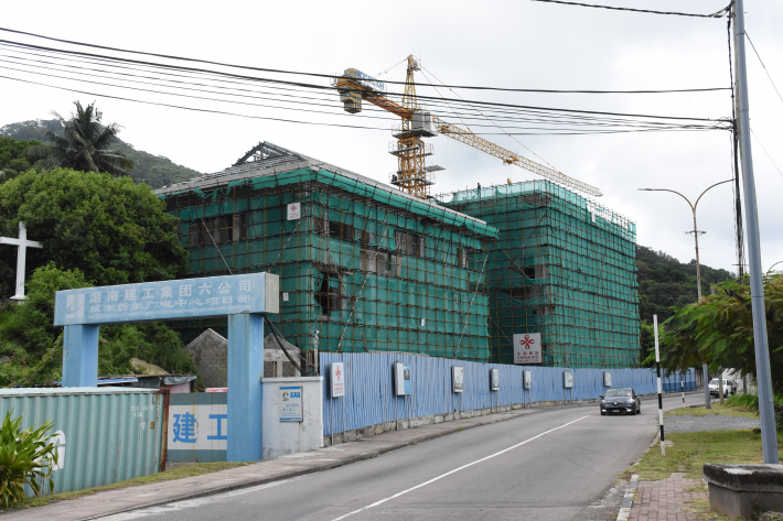 Work resumes on SBC House -Seychelles Nation