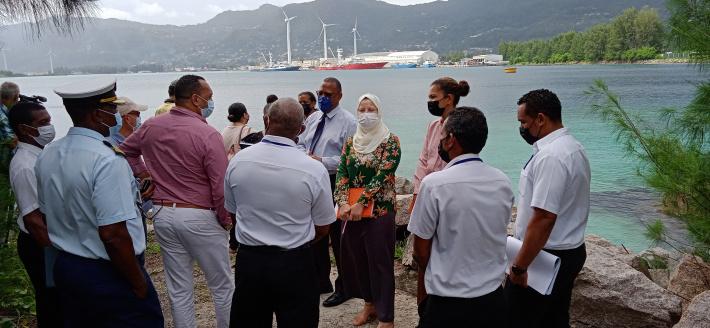 Ship repair facility at Ile Perseverance in the offing By Patrick ...