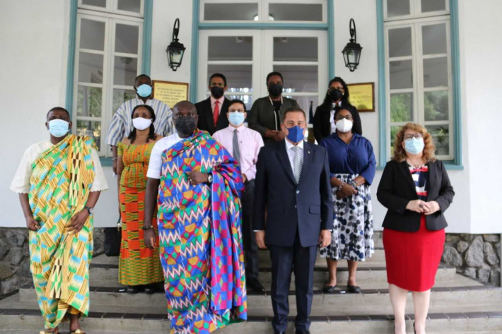 Newly accredited high commissioner of Ghana pays courtesy call on ...