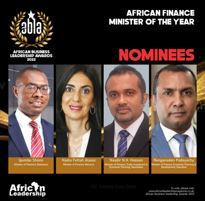 12th African Business Leadership Awards -Seychelles Nation