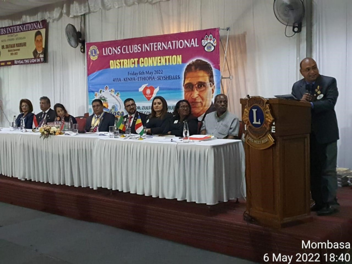 Lions Clubs Multiple District convention 411A Seychelles clubs once ...