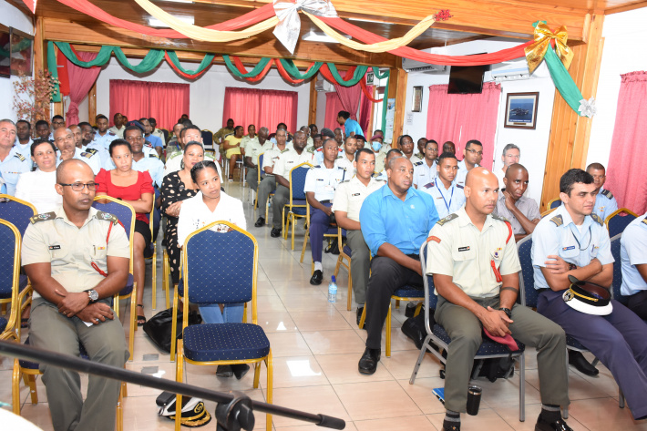 Defence Forces encourage men to be role models -Seychelles Nation