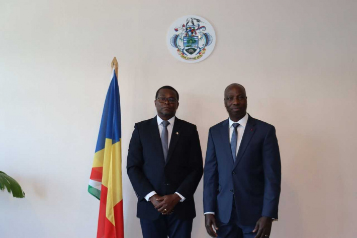 Ivory Coast ambassador calls on Minister Joubert -Seychelles Nation