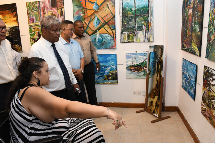 Two local artists showcase their work in month-long exhibition ...