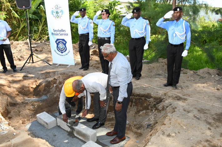 Construction of new remand centre starts at Perseverance -Seychelles Nation