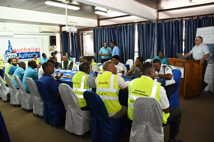 Port Command Post tested -Seychelles Nation