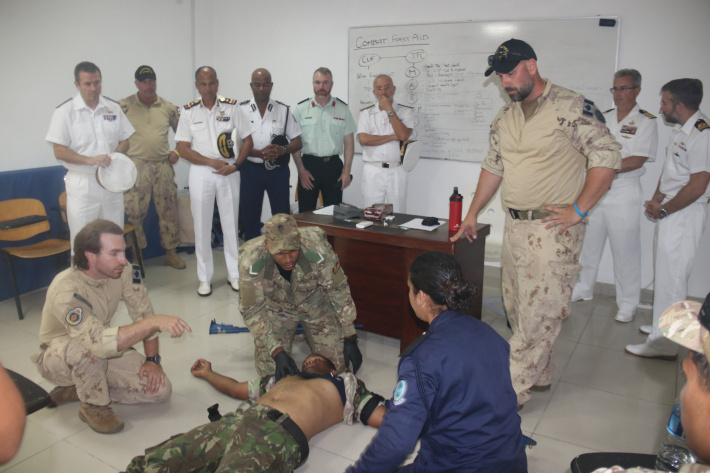 The Operation Southern Readiness 2023 -Seychelles Nation