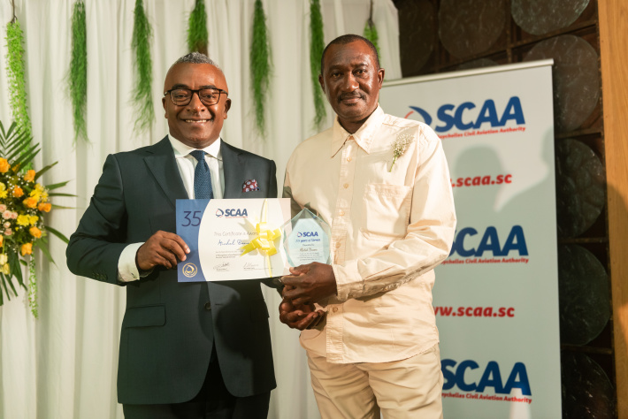 SCAA honours 65 long-serving staff -Seychelles Nation