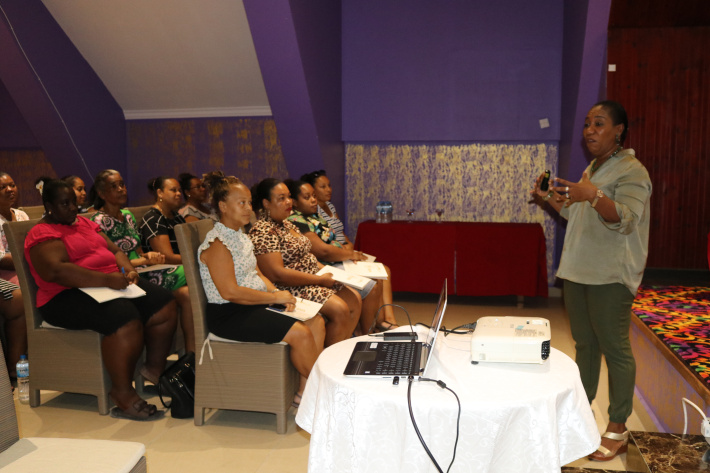 Conference on women wellbeing and personal welfare -Seychelles Nation
