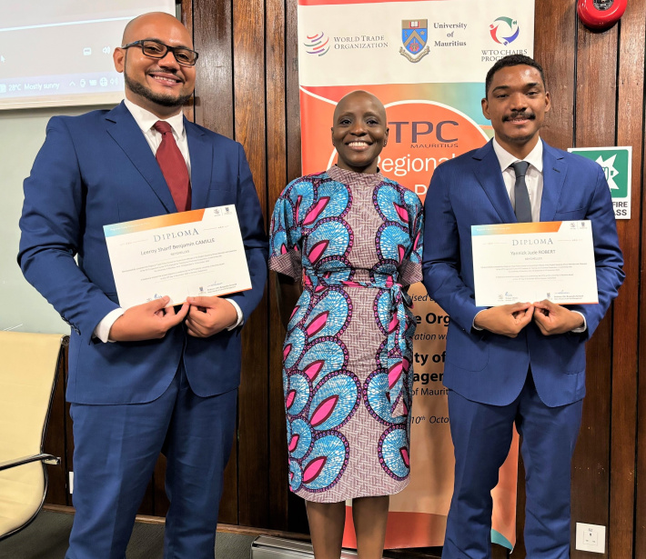 Trade officers attend diploma regional trade policy training ...