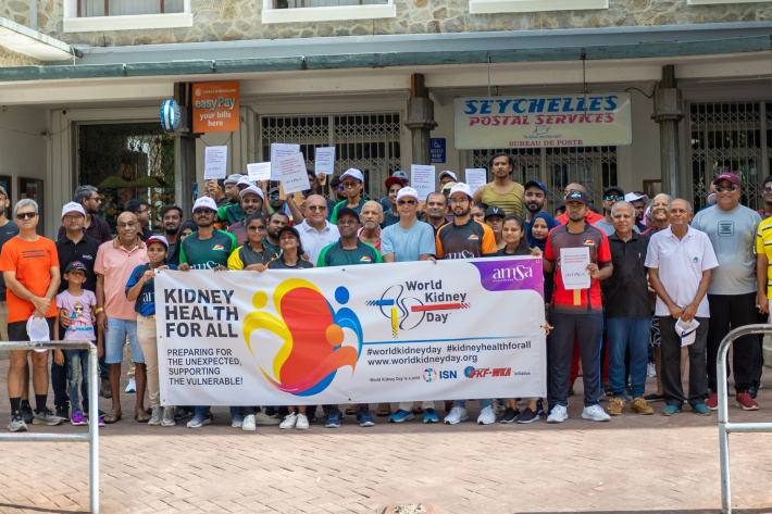 AMSA raises awareness on World Kidney Day -Seychelles Nation