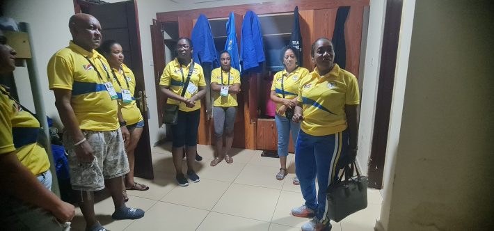 Minister Zialor brings support to Team Seychelles at African Games ...