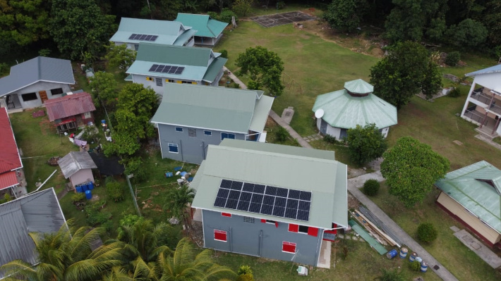President’s Village installs solar panel -Seychelles Nation