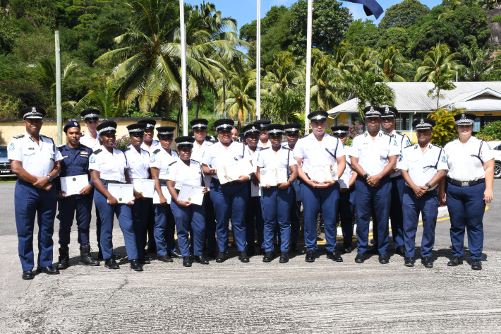 Police officers honoured for excellence -Seychelles Nation