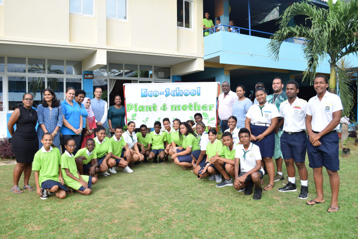 Mont Fleuri secondary beautifies school compound -Seychelles Nation