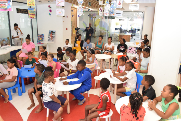 Library holiday programme culminates with exhibition -Seychelles Nation