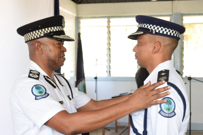 150 police officers promoted -Seychelles Nation