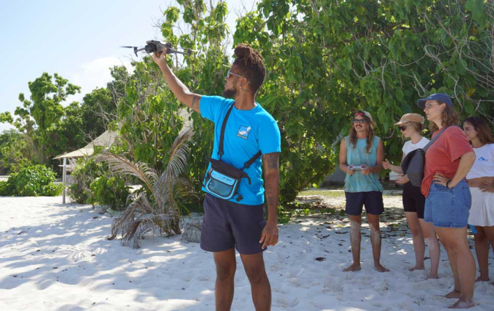 Drones enhance wetland conservation in Seychelles -Seychelles Nation