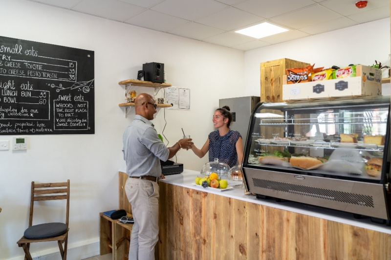 New café opens at Espace Building -Seychelles Nation