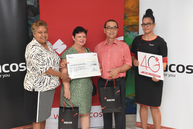 Sacos rewards loyal clients -Seychelles Nation