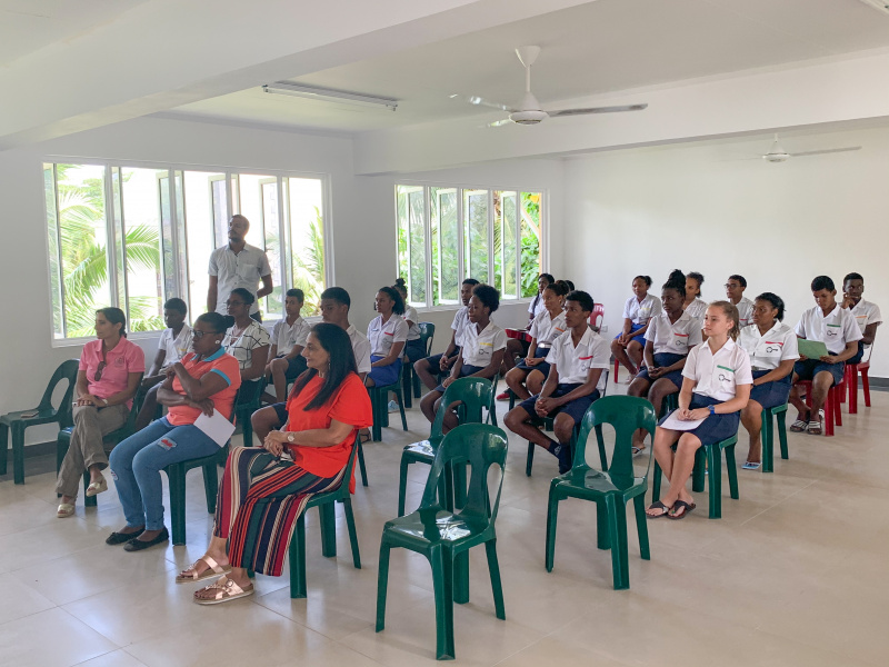Praslin secondary school welcomes Perseverance campaign -Seychelles Nation