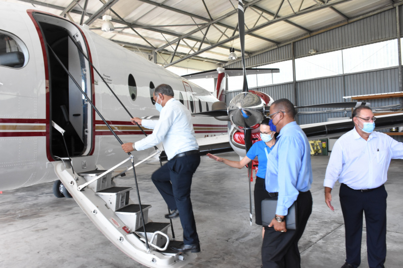 IDC adds new 19-seater Beechcraft to fleet of airplanes -Seychelles Nation