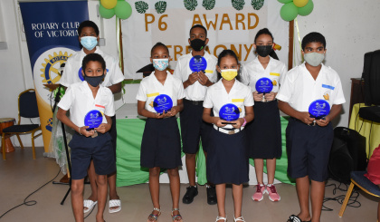 Plaisance primary’s high achievers from P6 rewarded -Seychelles Nation
