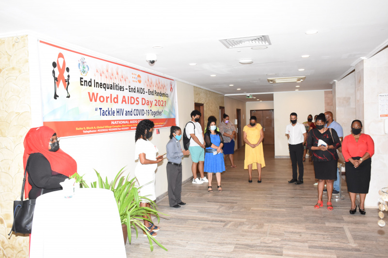 NAC holds candlelight activity to mark World Aids Day -Seychelles Nation