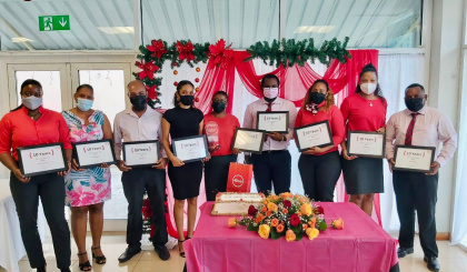 Absa Seychelles recognises and rewards 25 long-serving employees ...